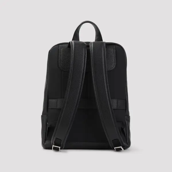 Brioni Grained Leather Backpack