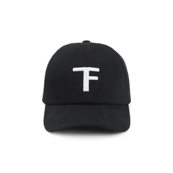 TOM FORD Cotton Baseball Hat - Black