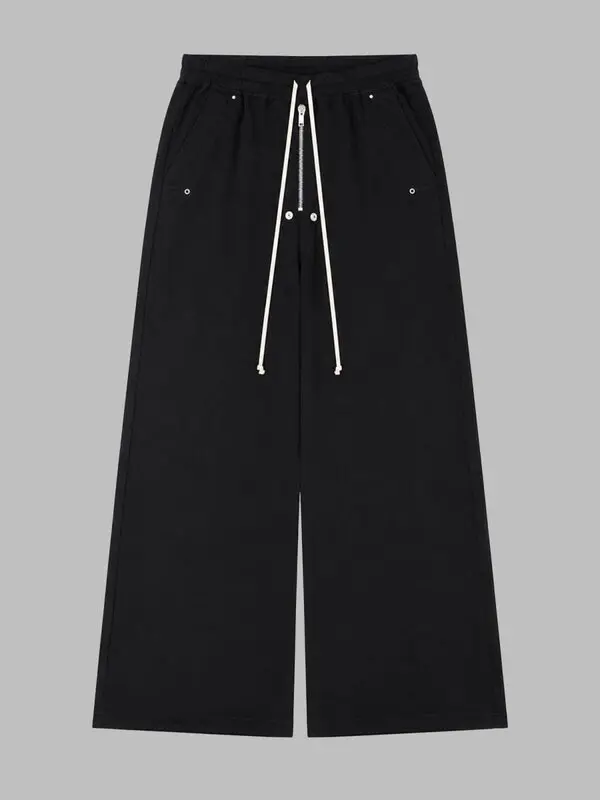 Rick Owens Pantalone Geth Belas - Black
