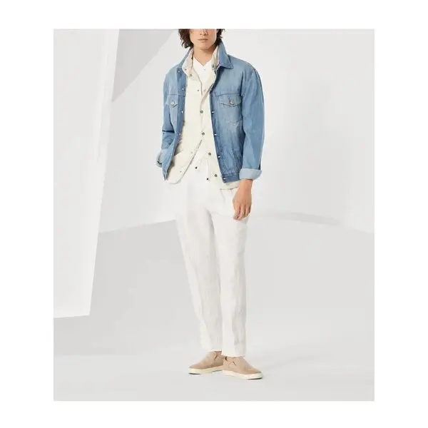 Brunello Cucinelli Denim Jacket - Blue