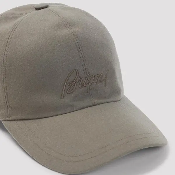 Brioni Baseball Cap - Green