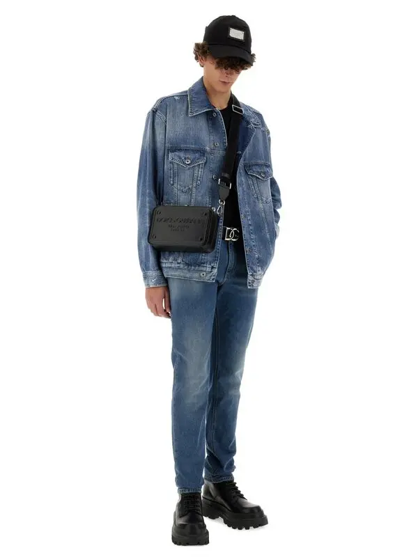 Dolce & Gabbana Cotton Denim Trucker Jacket