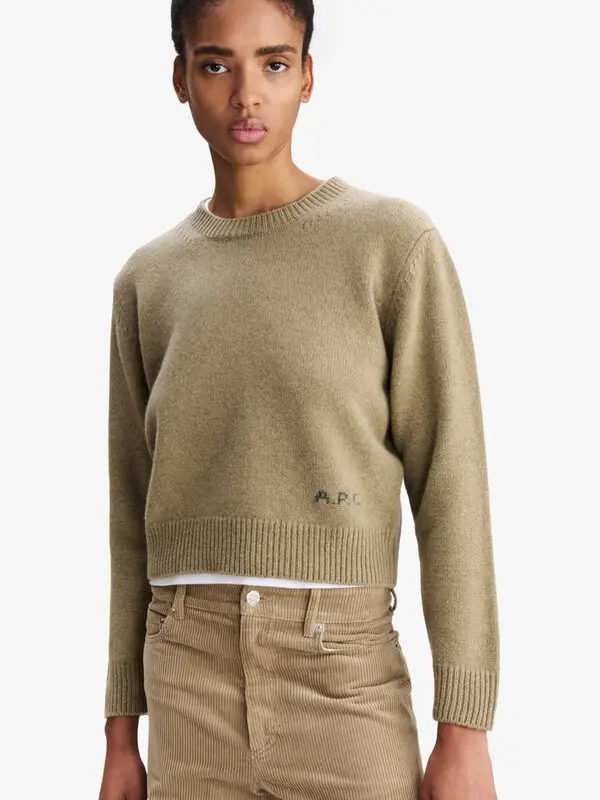 A.p.c. Anna Boxy Wool Sweater