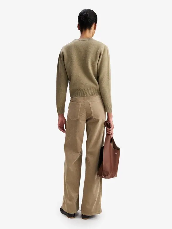 A.p.c. Anna Boxy Wool Sweater - Multicolor