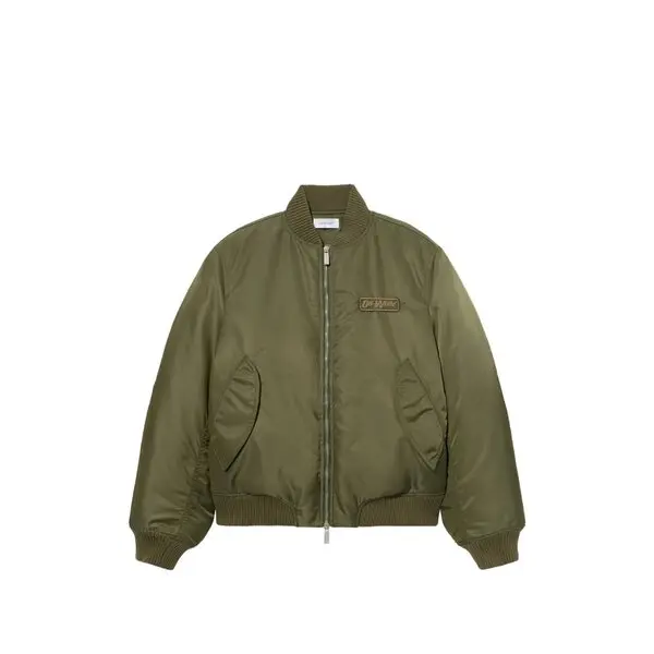 Off-White Jackets Bomber Jackets - Green