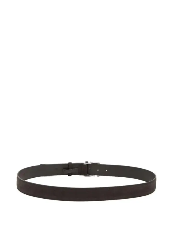 Fendi Squared Ff Belt - Brown