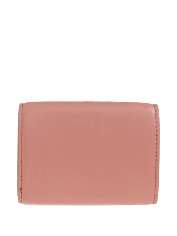 Fendi Nappa Leather Baguette Micro Trifold Wallet