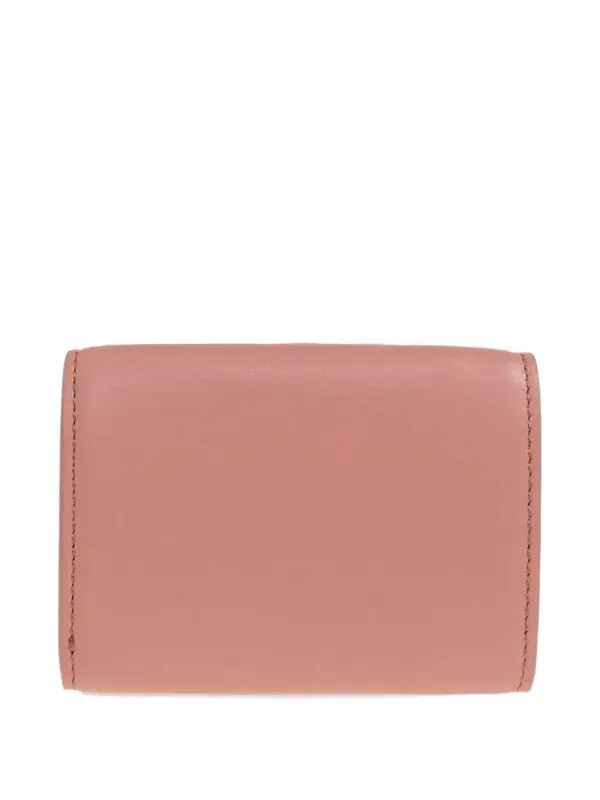 Fendi Nappa Leather Baguette Micro Trifold Wallet - Multicolor