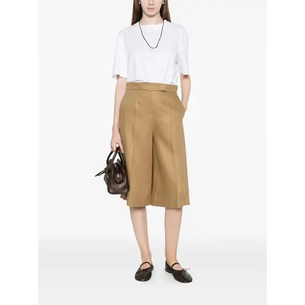 Max Mara Neutrals Shorts Tailored Shorts