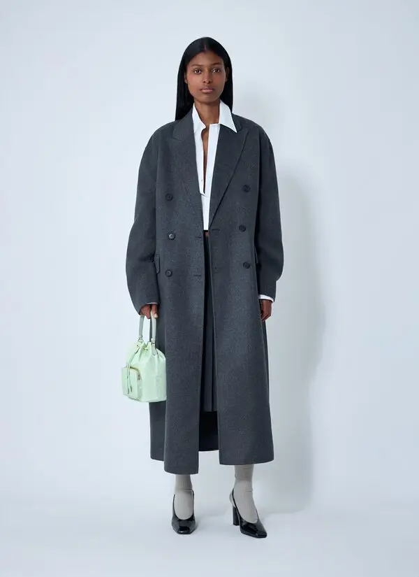 Prada Long Wool-blend Coat