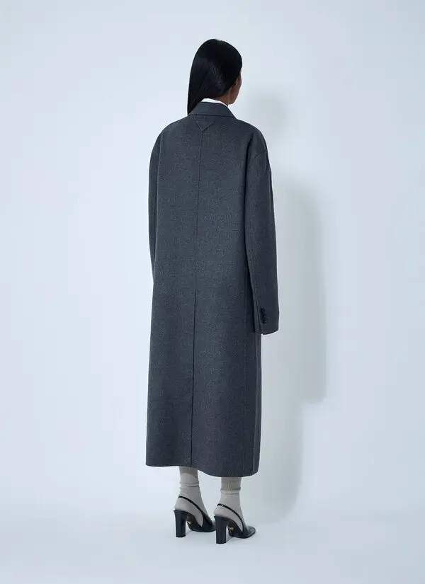 Prada Long Wool-blend Coat