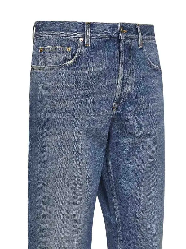 GOLDEN GOOSE Loose-fit Denim Jeans - Multicolor