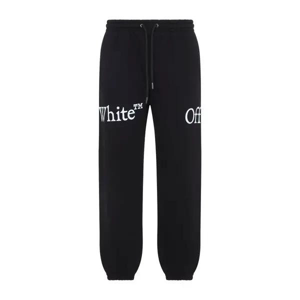 Off-White Bookish Scarf Cuffed Sweatpants