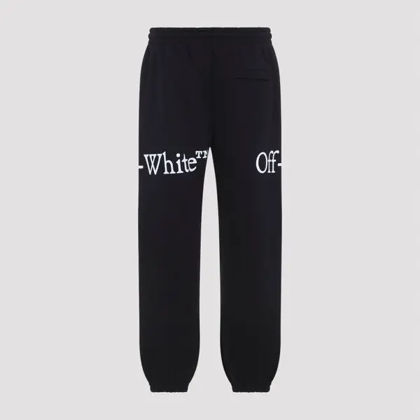 Off-White Bookish Scarf Cuffed Sweatpants