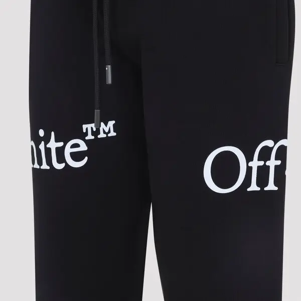 Off-White Bookish Scarf Cuffed Sweatpants