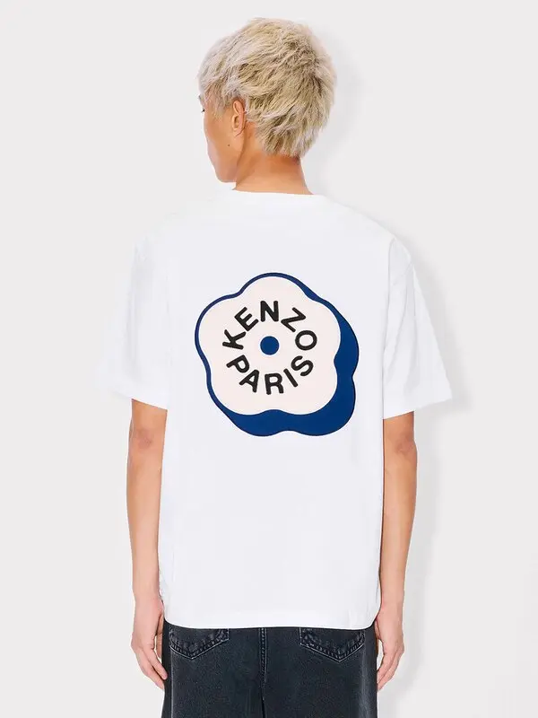 Kenzo Boke Flower 2.0` Embroidered Oversized Cotton T-shirt