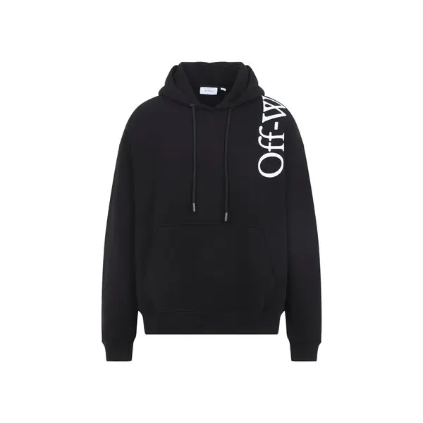 Off-White Vertical Bookish Skate Hoodie - Black