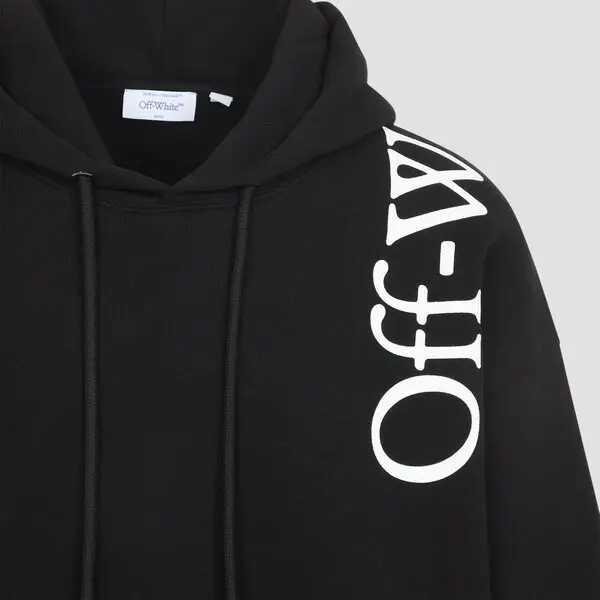Off-White Vertical Bookish Skate Hoodie - Black