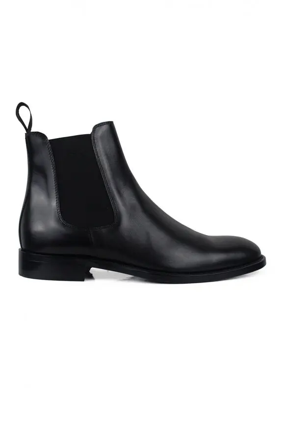 ALBERTO Calfskin Leather Chelsea Boot