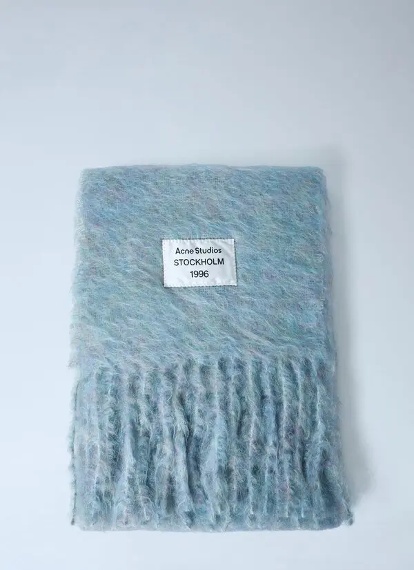 Acne Studios Fringed Wool-blend Scarf