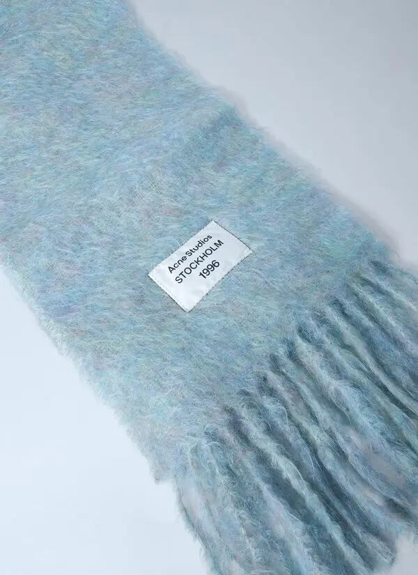 Acne Studios Fringed Wool-blend Scarf