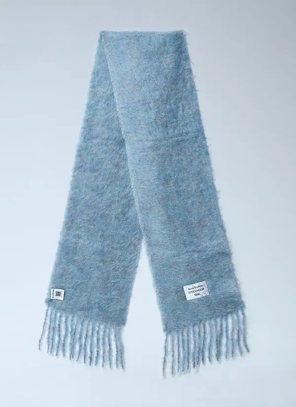 Acne Studios Fringed Wool-blend Scarf