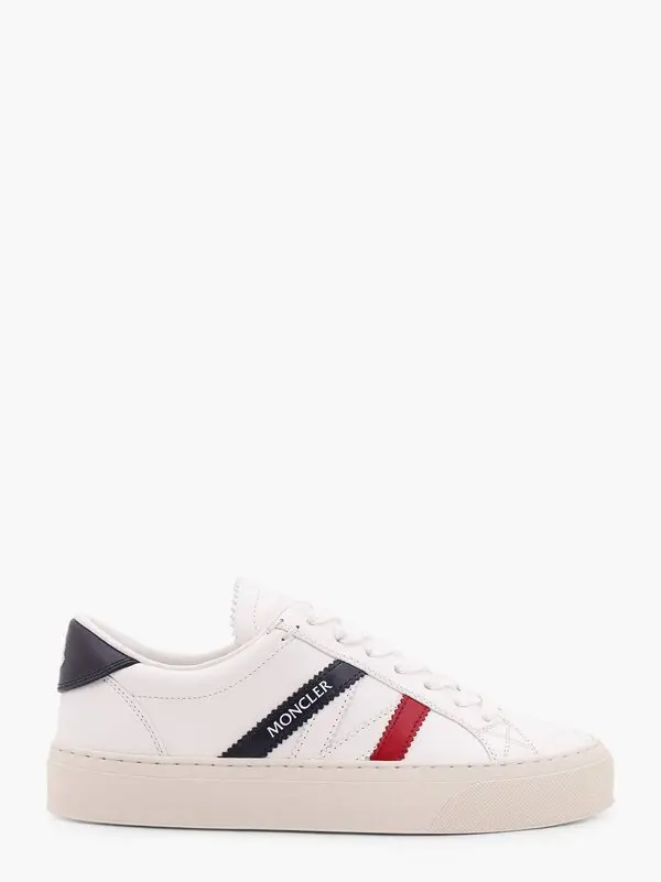 Moncler Monaco2 Leather Sneakers - Multicolor