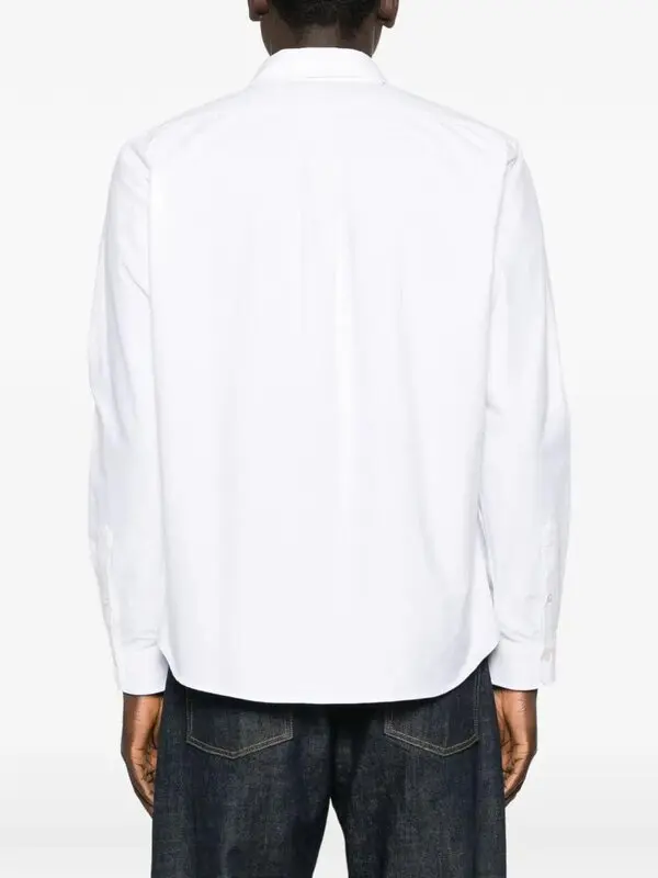 Kenzo Boke Flower Crest Casual Shirt - White