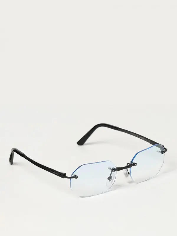 Cartier Metal Eyeglasses - Black
