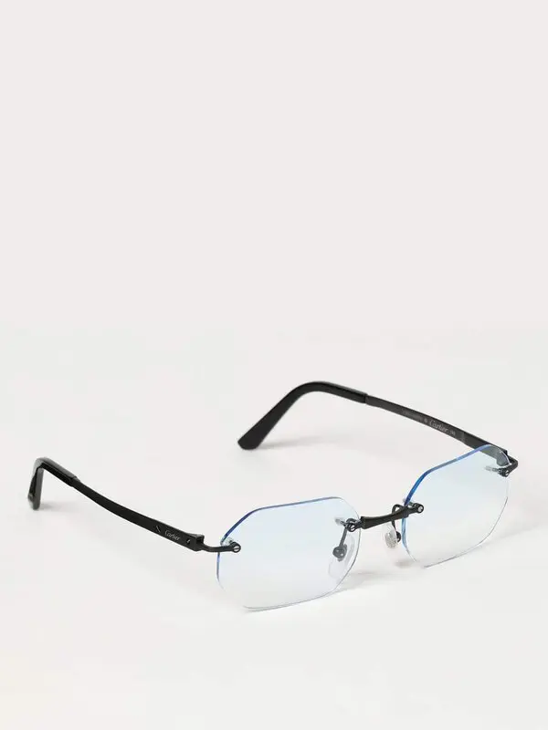 Cartier Metal Eyeglasses - Black