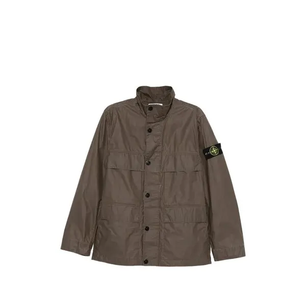 Stone Island Jackets Shirt Jackets - Brown