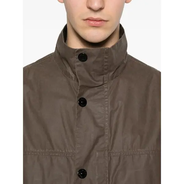 Stone Island Jackets Shirt Jackets - Brown