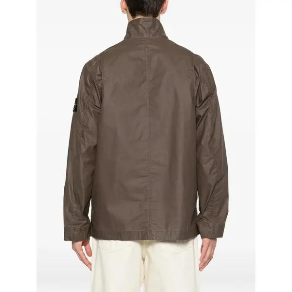 Stone Island Jackets Shirt Jackets - Brown