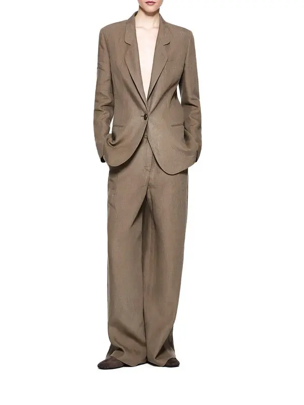 Giorgio Armani Tailored Linen Trousers