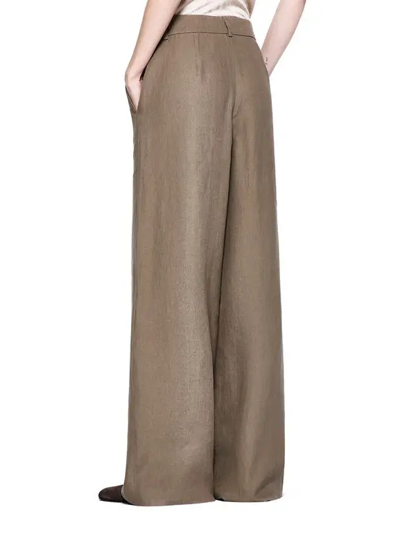 Giorgio Armani Tailored Linen Trousers