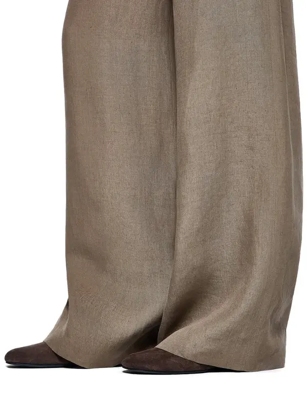 Giorgio Armani Tailored Linen Trousers
