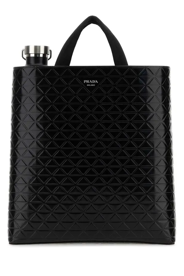 Prada Leather Shopping Bag