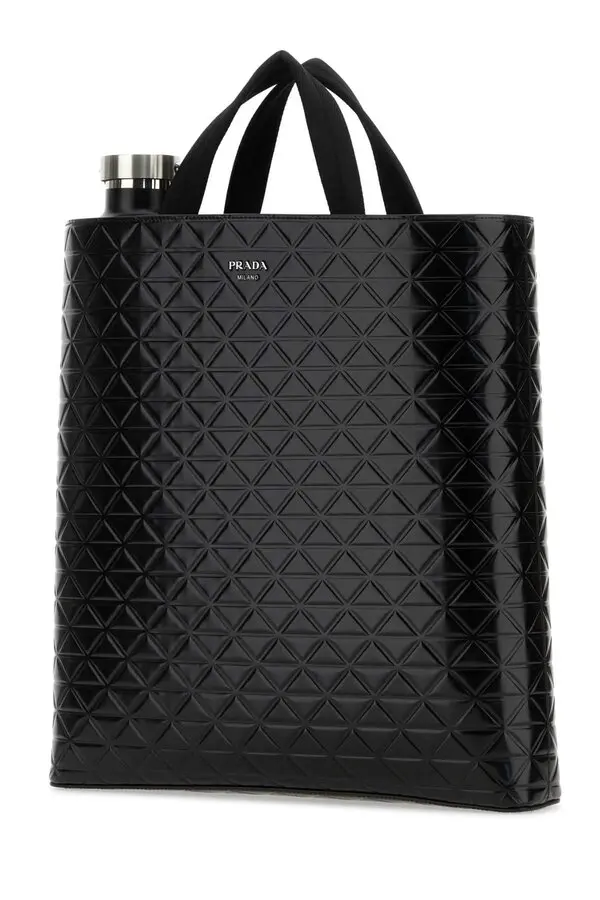Prada Leather Shopping Bag