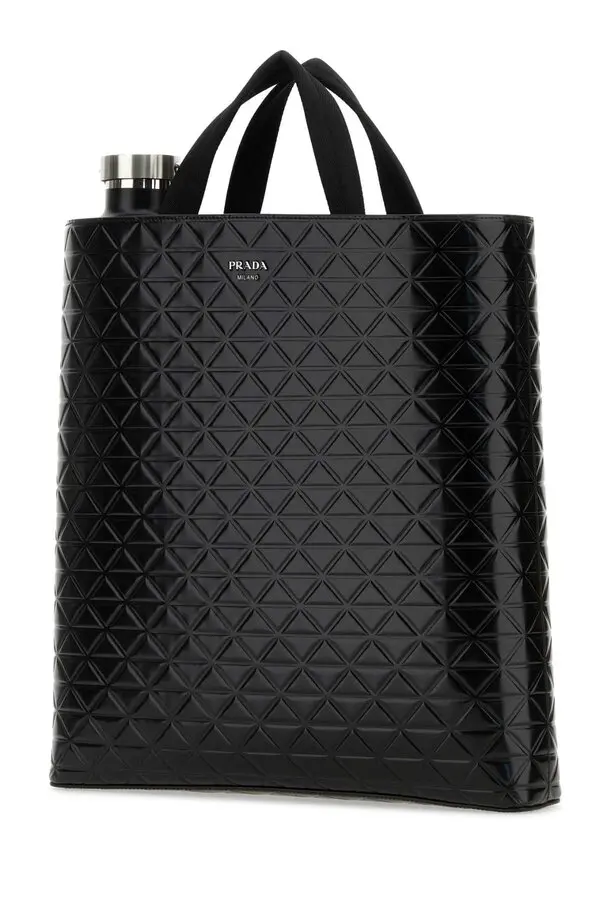 Prada Leather Shopping Bag