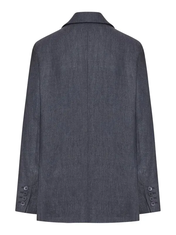 Max Mara Olimpia Double-breasted Blazer - Multicolor