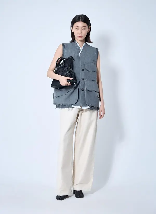 MAISON MARGIELA Wide Leg Pants