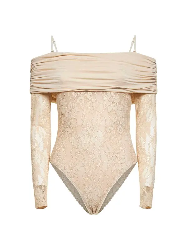 Zimmermann Lace Rebellion Bodysuit - Multicolor
