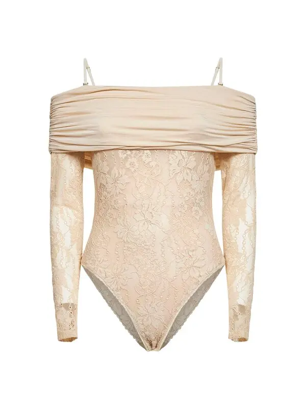 Zimmermann Lace Rebellion Bodysuit - Multicolor