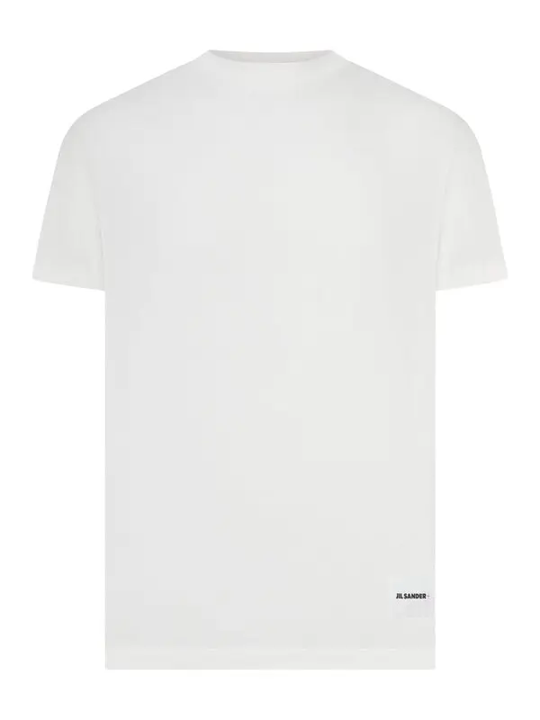 JIL SANDER Set Of 3 Short Sleeve T-shirts - White