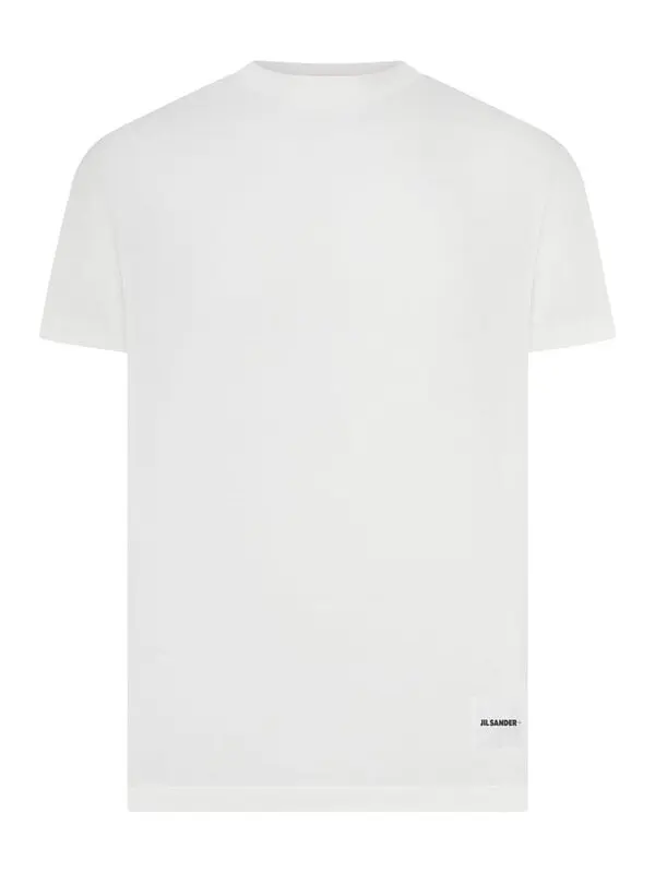 JIL SANDER Set Of 3 Short Sleeve T-shirts - White