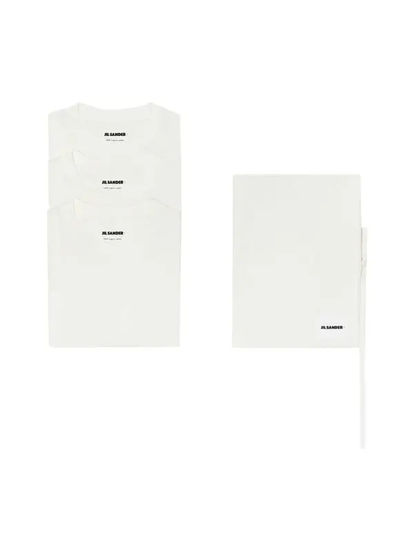 JIL SANDER Set Of 3 Short Sleeve T-shirts