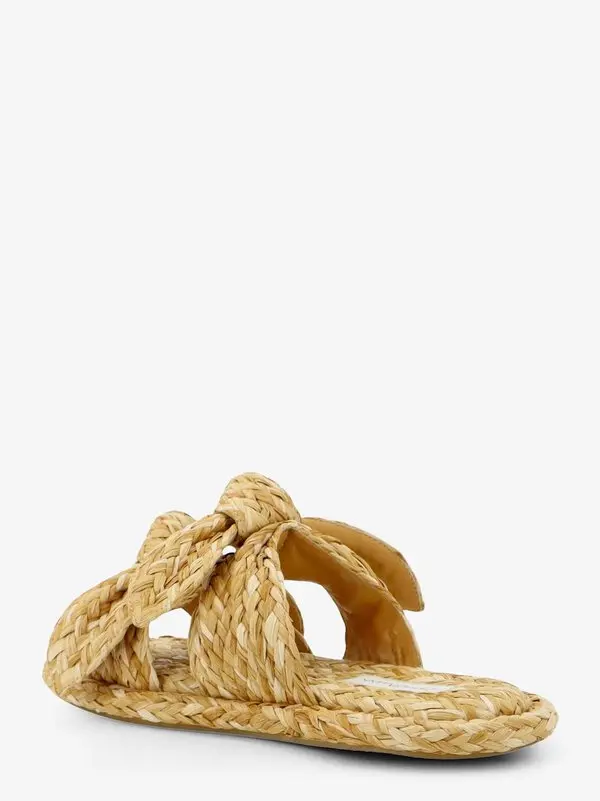 Zimmermann Carousel Raffia Sandals - Cream