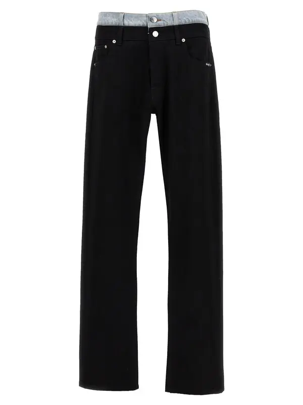 VTMNTS Double Waist Straight-leg Jeans