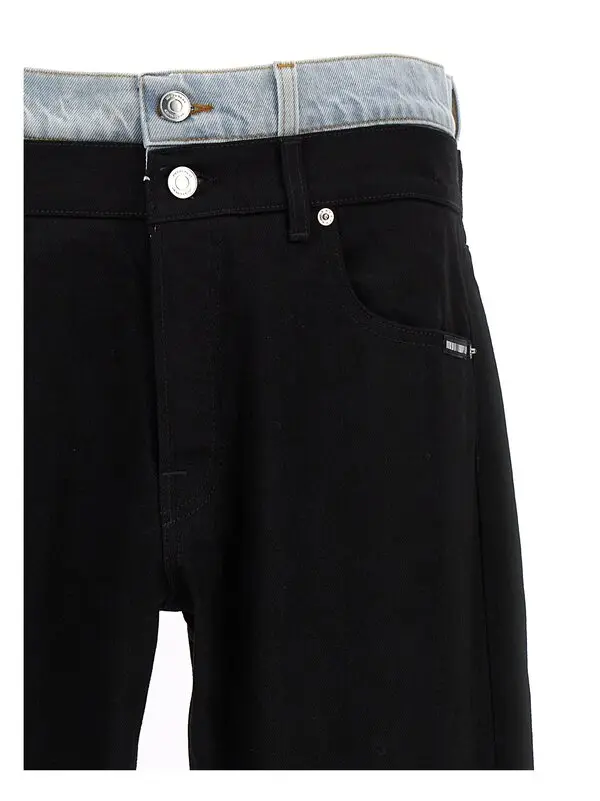VTMNTS Double Waist Straight-leg Jeans