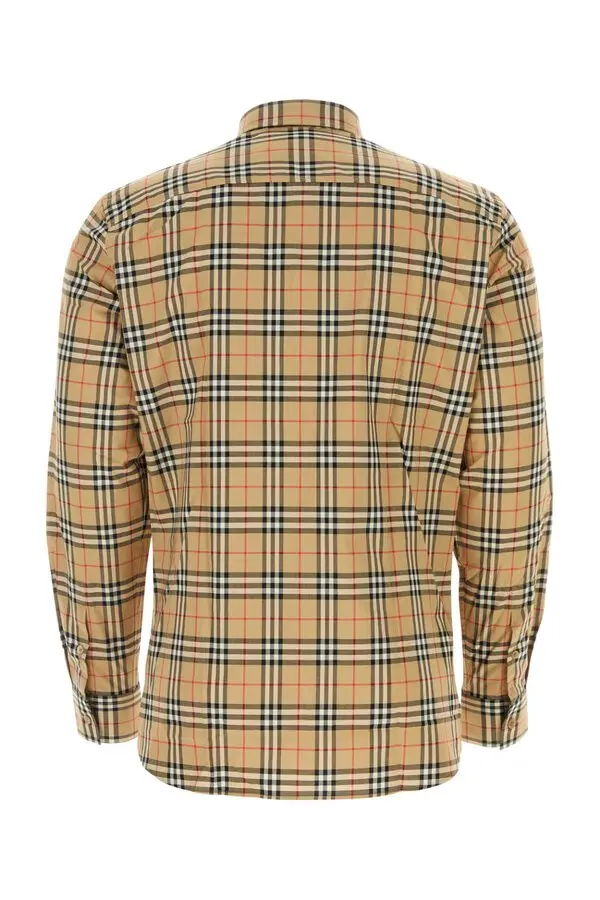 Burberry Embroidered Poplin Shirt